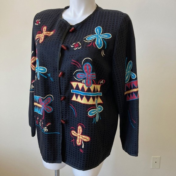 indigo moon | Jackets & Coats | Indigo Moon Jacket Women Sz Large ...